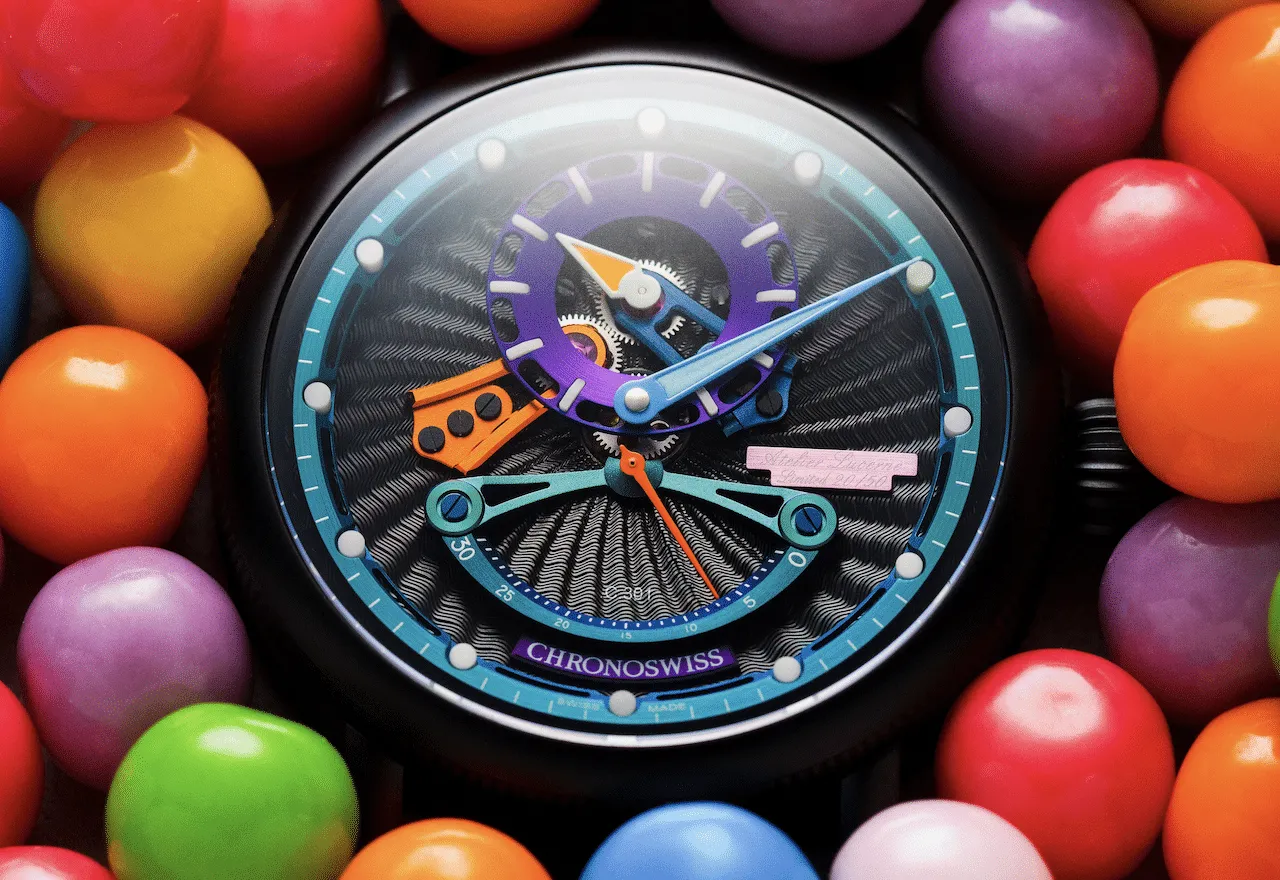 Chronoswiss ReSec Candy Shop, el reloj “rainbow” que nos endulza la ...